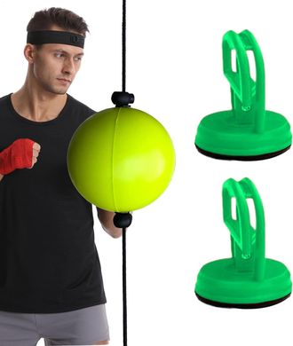 Generic Boxball, Punchingball - Reflex-Trainings-Boxball, Doppelseitiger Boxsack Für Den Innenbereich, Professionelle Boxtrainingsausrüstung Mit Saugnapf