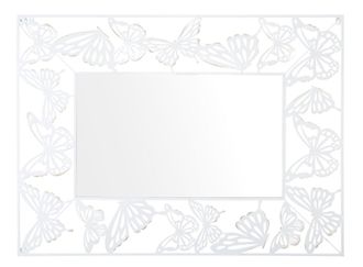 Charme 1921 Miroir White Butterfly cm 85x1x115