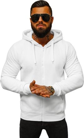 OZONEE Herren Hoodie Sweatjacke Kapuzenpullover Sweatshirt Farbvarianten Kapuzenjacke Kapuzenpulli mit Rei&szlig;verschluss Langarm Sport Style Casual Fitness Trai