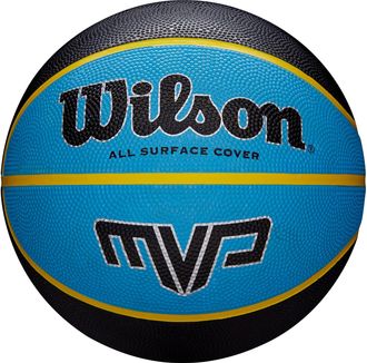 Wilson MVP 295 BSKT BLKBLU, 7, Schwarz/Blau