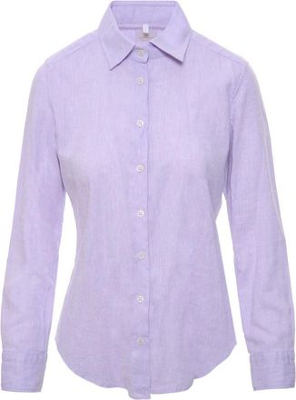 Bastoncino Femme, Blouses et Chemises, Violet, Taille: 42 FR Paola Shirt