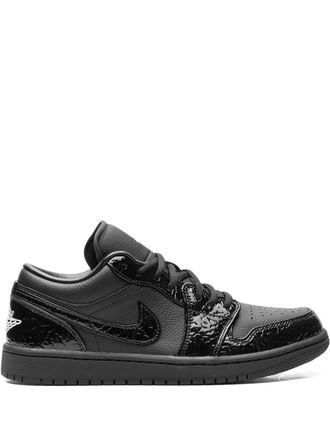 Nike Jordan baskets Air Jordan 1 Black Croc - Noir