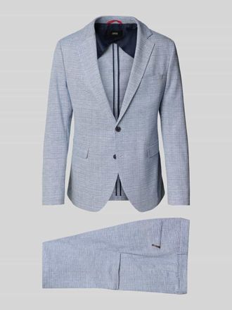 Cinque Anzug mit feinem Strukturmuster