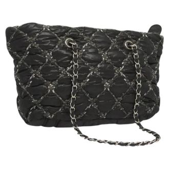 Chanel Pre-owned Tweed on Stitch Zip Tote - - Pre-owned - Damen - Schwarzk - ONE SIZE