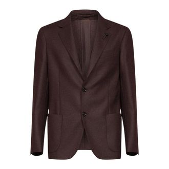 Lardini Sakko mit einem Knopf - - Jackets - Herren - Rot - XL