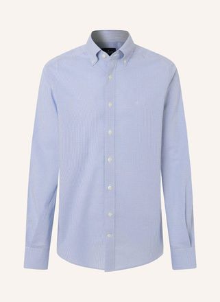 Hackett Freizeithemd Bi Stretch Gingham blau