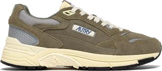 Autry Homme, Chaussures, Gris, Taille: 43 EU Hyperway Low Nylon and Suede Baskets