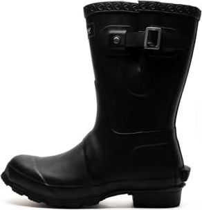 Cotswold Femmes Windsor Short Bottes De Pluie En Caoutchouc Imperméable Noir 41