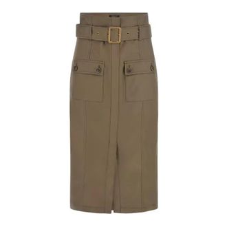 Marciano Cindy Midi Rock - - Skirts - Damen - Gr&uuml;n - XL