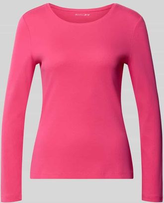 Christian Berg Slim Fit Longsleeve aus reiner Baumwolle