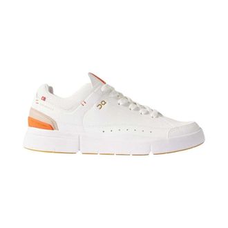 On Mens Sneakers White-Flame Footwear Sports