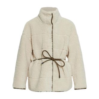 Bogner Manteau en shearling Kimberly - Femme - Vestes - Beige - Taille: 42 FR