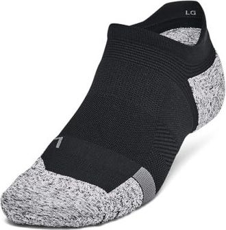 Under Armour Lot de 3 paires de chaussettes Ad Pro unisexes, Noir (001), Large