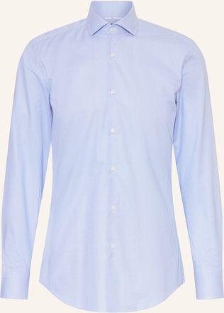 HUGO BOSS Hemd Hank Spread Slim Fit blau