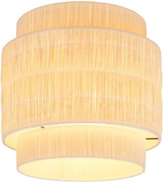 Briloner Deckenlampe mit Bastschirm, E27 Fassung, max. 10 W, Deckenleuchte, Boho, aesthetic, Lampe, Wohnzimmerlampe, Schlafzimmerlampe, Esszimmerlampe, Flurlam