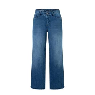 M.A.C Sturmblaue Authentische Wasch-Denim-Jeans - - Jeans - Damen - Blau - M