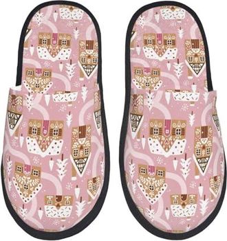 Generic Slippers Maisons Du Pain L&eacute;gers Pantoufles De Maison Portative Chaussons Maison Pour Spa Automne Invit&eacute; M