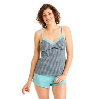 Pomm'Poire Lingerie Top-Short Rose - Bleu - 36 - Femme