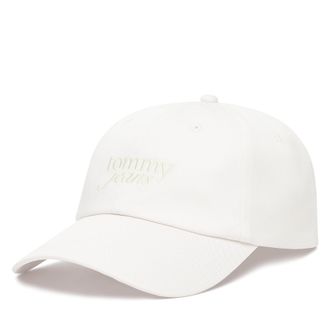 Tommy Jeans Cap Tommy Jeans Script AW0AW17815 Wei&szlig;