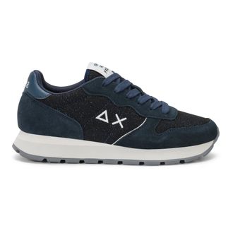 Sun 68 Ally Glitzer Textil-Sneaker - - Shoes - Damen - Blau - 42 EU