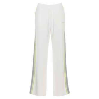 Casablanca Femme, Pantalons, Blanc, Taille: 40 FR Pantalon de surv&ecirc;tement avec logo