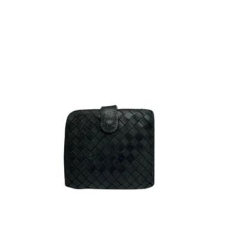 Bottega Veneta Portefeuille en cuir Pre-owned - Femme - Pre-owned - Noir - Taille: ONE Size