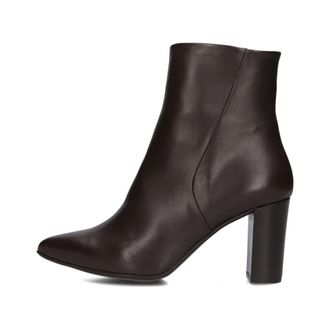 Stefano Lauran Braune spitze Blockabs&auml;tze - - Shoes - Damen - Braun - 38 EU