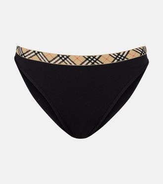 Burberry Culotte de bikini Burberry Check
