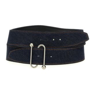 Sportmax Authentic Arabba1234 Maxi G&uuml;rtel - - Accessories - Damen - Blau - XS