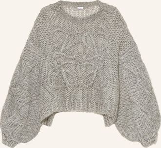 Loewe Pullover Mit Mohair grau