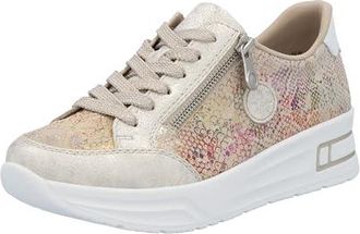 Rieker Femme N8103 Chaussures à Lacets, Beige, 37 EU