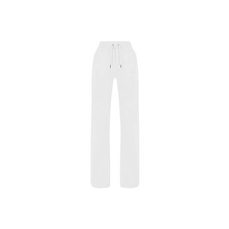 Juicy Couture Polyester Freizeithose - - Trousers - Damen - Wei&szlig; - M