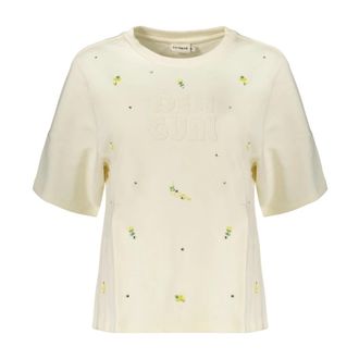 Desigual Oporto Kurzarm-Sweatshirt - - Tops - Damen - Wei&szlig; - XS
