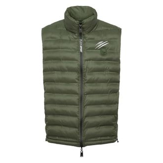 Plein Sport Puffer Jacket Vest Shanghai - - Sport - Herren - Gr&uuml;n - M