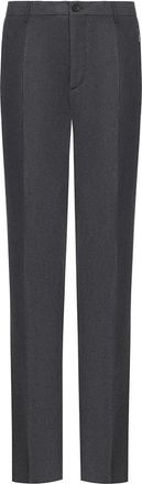 Etro Homme, Pantalons, Gris, Taille: M Pantalon Coupe Carotte avec Poches Zipp&eacute;es