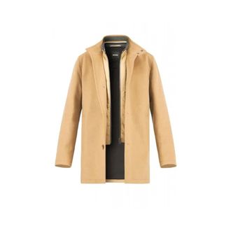 HUGO BOSS Homme, Manteaux, Beige, Taille: L H-Coxtan-234 Coat