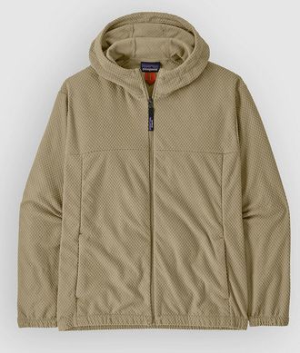 Patagonia Textured Fleece Jacke weathered stone