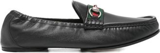 Gucci Horsebit-detail Leather Loafers