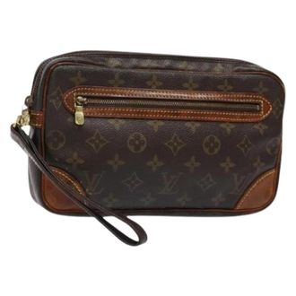 Louis Vuitton Pre-owned Canvas clutches - - Pre-owned - Damen - Braun - ONE SIZE