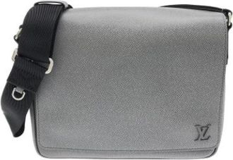 Louis Vuitton Pre-owned Cuir sacs-louis-vuitton - Homme - Pre-owned - Gris - Taille: ONE Size