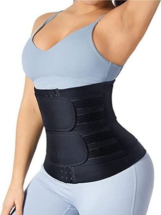 Generic Bustier Corset Femme, Ceinture Gainante De Sport Pour Femme, &Agrave; Double Boucle Et Trois Rangs De Boucles