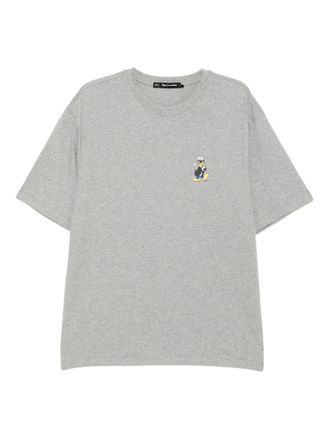 Karl Lagerfeld x Disney t-shirt à logo - Gris