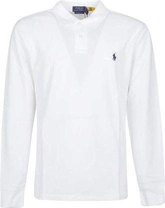 Polo Ralph Lauren Homme, Tops, Blanc, Taille: L Polo Chemises