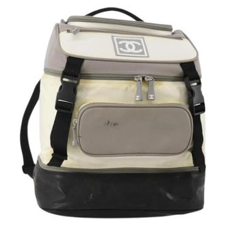 Chanel Pre-owned Vintage Nylon Backpack - Femme - Pre-owned - Multicolore - Taille: ONE Size