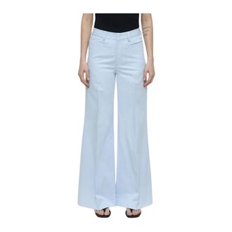 Closed Veola Wide Leg Hosen - - Trousers - Damen - Blau - W25