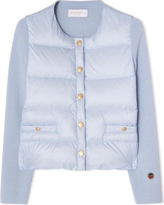 Busnel Femme, Vestes, Bleu, Taille: 42 FR Iva Down Jacket