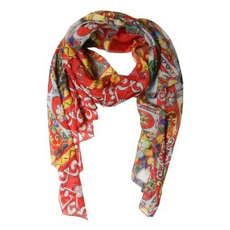 Dolce & Gabbana Ch&acirc;le - Femme - Accessoires - Multicolore - Taille: ONE Size