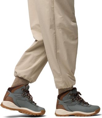 Columbia Trekkingschuhe Columbia Newton Ridge Mid WP 1424692 Gr&uuml;n