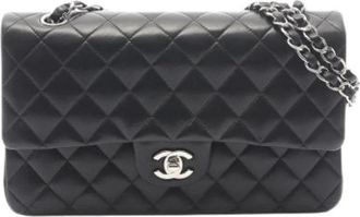 Chanel Sac bandouli&egrave;re vintage doccasion - Femme - Pre-owned - Noir - Taille: ONE Size