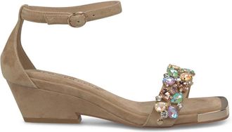 Alma En Pena Alma EN Pena, Femme, Chaussures, Beige, Taille: 42 EU Jewel Strap Sandal